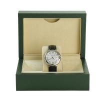 China Customized high-end watch box PU leather gift accessories display storage wooden collection high-end green water ghost watch box for sale