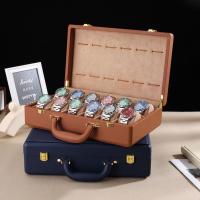 China Watch storage box, high-end leather briefcase, 12-position watch display, jewelry collection packaging box, gift box for sale