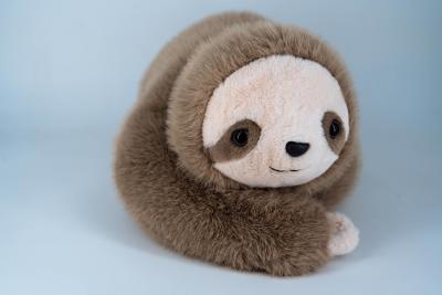 China CE CPC OEM ODM Kawaii Stuffed Sloth Animal Fluffy Sloth Plush Custom Soft Toys for sale