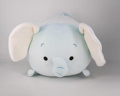 China OEM Custom Color Anime Elephants Plush Stuffed Animal Pillow Plushie for sale