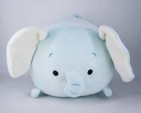 China Adorable Plush Elephant Stuffed Animal Pillow Super Soft Elephant Hugging Toy Hypoallergenic for sale