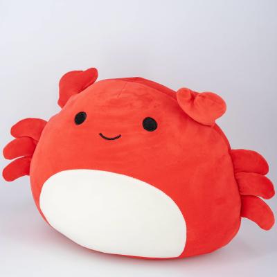 China Soft Spandex Red Baby Crab Set Plush Throw Pillows y Stuffed Animals Pillows for sale