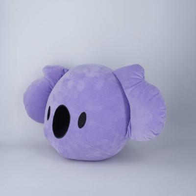 China Low MOQ Kawaii Stuffed Pillow Hugging Koala Plush Pillow Washable Wholesale for sale
