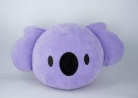 China Company Logo y Purple Koala Pillow Toy Adorable Cozy Cuddly Koala Plushie for sale