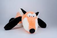 China Custom Soft Fox Plush Toy, OEM Available, Low MOQ, Huggable Stuffed Animal for sale