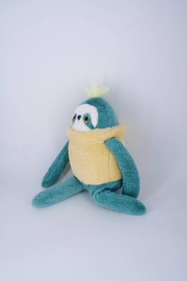 China CE OEM ODM Custom Drawing To Plush Toy Green Sloth Animal Soft Toys Soft for sale
