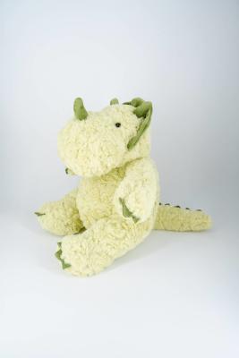 China Cute Animal Plush Toys Green Dinosaur Triceratops Stuffed Animal for sale