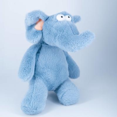 China Blue Elephant Stuffed Animal For Kids Great Gifts On Birthday Logo Of The Product for sale