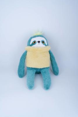China Unzipped Plush Sloth Animal Toy Suitable For Hugging Low MOQ Home Decoration for sale