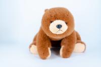 China Cute Plush Bear Soft Toy Creative Small Brown Bear Stuffed Animal CPC CE UKCA Standard for sale
