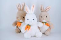 China LOW MOQ Custom Plush Toys Manufacturer OEM ODM Stuffed Handmade Bunny Toys for sale