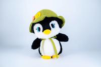 China Custom Color Stuffed Penguin Plush Doll Toys Eco Friendly With Interchangeable Hats for sale
