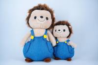 China Customsized Logo Hedgehog Soft Toy Cuddly , Hedgehog Plush Stuffed Animal For Gifting for sale