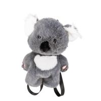 China Soft Koala Plush Backpack Cartoon Stuffed Animal Shoulder Bag Non Slip Design for sale