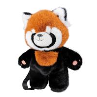 China OEM Wild Animal Shaped Plush Bags Panda Shoulder Stuffed Animal Backpack for sale