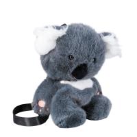China Low MOQ Koala Image Soft Toy Backpack Customized Plush Bag With Adjustable Straps for sale