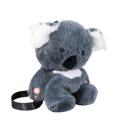 China Low MOQ Koala Image Soft Toy Backpack Customized Plush Bag With Adjustable Straps for sale