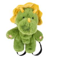 China Kawaii Dinosaur Stuffed Backpack Huggable Animal Plush Shoulder Bag Custom Logo for sale