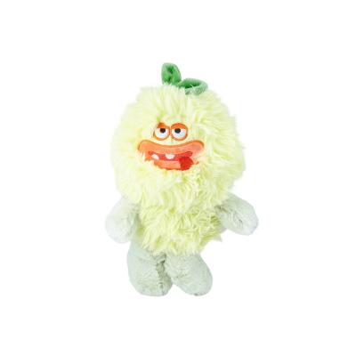 China OEM Cartoon Monster Stuffed Fruits And Vegetable Toys With Long Hair Wholesale for sale