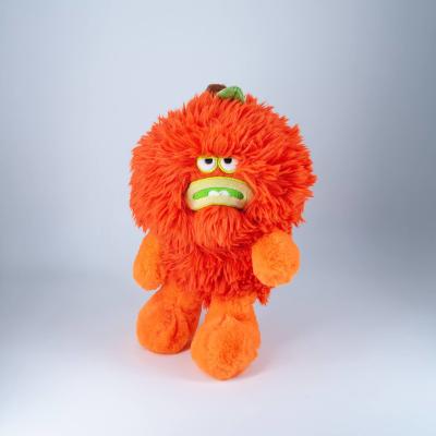 China Red Exploding Tomato Monster Plush Toy With Sausage Mouth 15cm-50cm Low MOQ for sale