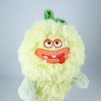 China Multi Colored Fruit Monster Plush Toy With Sausage Mouth Customizable Shape for sale