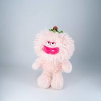China Embroidered Logos Fluffy Monster Sausage Mouth Plush Doll Fruit And Vegetable Type for sale