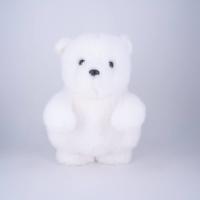 China Animal Character Adorable Simulated Polar Bear Dolls Soft Stuffed Animals Plush Toys for sale