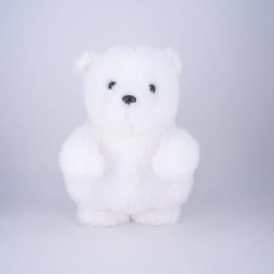 China Animal Character Adorable Simulated Polar Bear Dolls Soft Stuffed Animals Plush Toys for sale