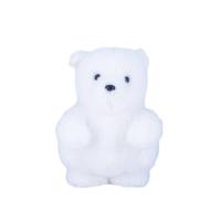 China Kawaii Baby Simulation Polar Bear Plush Toy Safari Stuffed Animal Logo And Design for sale