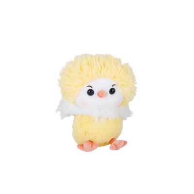 China Cartoon Little Stuffed Animal Toys Yellow Chicken Plush Toys Soft Doll Custom Size for sale