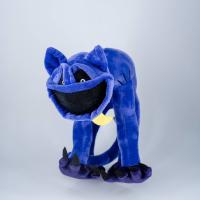 China Halloween Holiday Plush Toys Monster Blue Cat Stuffed Animals Embroidered Logos for sale