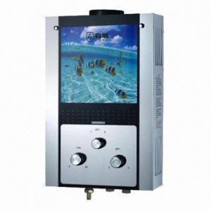 China Glass Panel Gas Water Heater, Energy-saving for sale