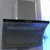 China SS range hood with push button and telescopic duct for sale