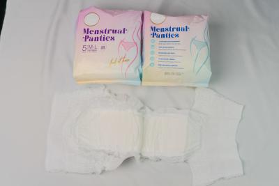 China M To XXL Overnight Period Panties  High Absorbency Overnight Absorbent Underwear Odm for sale