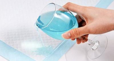 China Waterproof Diaper Pad PE Film medical disposable underpad Leak Protection for sale
