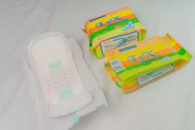 China Disposable Pads Cotton Menstrual 8 Hours ISO9001 Eco Friendly Disposable Sanitary Pads for sale