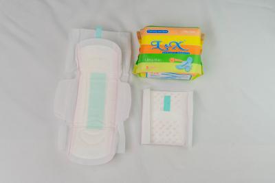 China Pattern Women Sanitary Napkins All-Round Daytime Protection Comfortable Soft Fabric Ultra Thin Breathable Leak Proof Design for sale