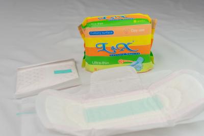 China Leak Protection 155mm Sanitary Napkins Pad Custom Hypoallergenic Pads For Periods for sale