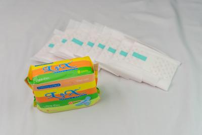 China Dual Layer  Sanitary Napkins Pad Customizable Personalized Organic Cotton Feminine Pads for sale