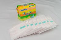 China ISO Certified Women Sanitary Napkins Disposable Cotton Top Sheet Super Absorbent Soft Breathable Material for sale