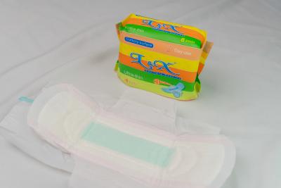 China Women Most Absorbent Period Pads Unscented Soft Breathable Daily Sanitary Pads for sale