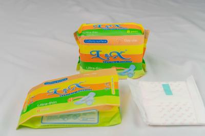 China ISO Certified Disposable Women Sanitary Napkins Hypoallergenic and Disposable for sale