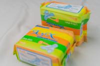 China PE Backsheet Softest Sanitary Pads Unscented Fragrance Short Pads For Periods for sale