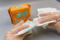 China Disposable Sanitary Napkins Pad External Optimized For Regular Flow Offering Breathable Soft Fabric And Absorption For Daily for sale