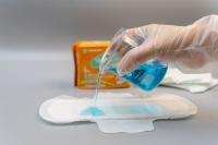 China Dual Layer Design Sanitary Napkins Pad Ultra Thin 240mm Leak Protection Comfortable Breathable Soft Material Suitable for Daily for sale