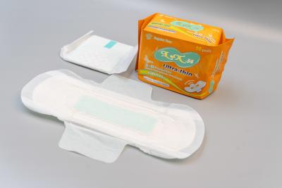 China Hypoallergenic Sanitary Napkins Pad Disposable Breathable PE Backsheet Comfortable Secure Leak Protection Soft Ultra Thin for sale