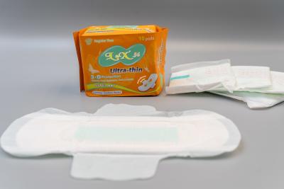 China Barely-there Feel Sanitary Napkins Pad Featuring Dual Layer Design Leak Protection and Cool Aroma for All Day Freshness for sale