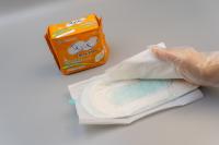 China Heavy Flow Menstrual Pad Featuring Waterproof Polyethylene Film Backsheet Super Absorbent Comfortable and Leak Resistant for sale