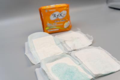 China SUPER DRY Top Layer Technology Women Sanitary Napkins 240mm Length Soft Absorbent Comfortable Secure Fit Breathable Pads for sale
