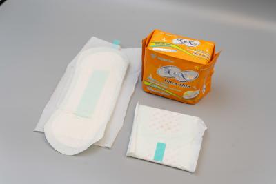 China Invisible Wings Women Sanitary Napkins ISO Certified Comfortable Breathable Soft Absorbent Protection Suitable for Sensitive Skin for sale